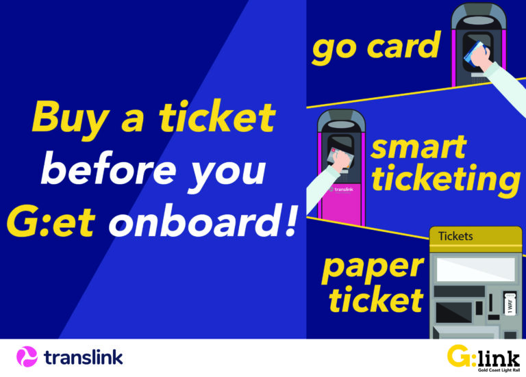 Buy a ticket before you G:et onboard! - G:link